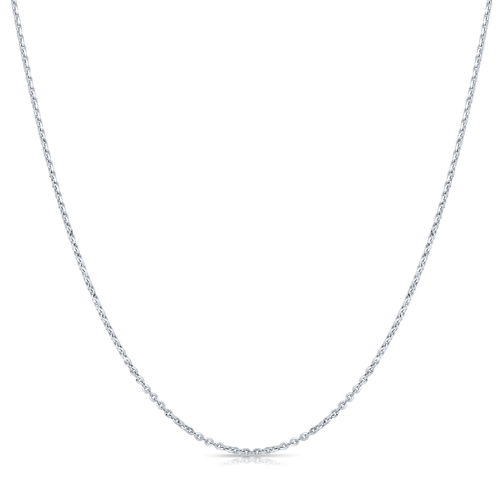Sterling Silver Brilliantina Cable Chain Necklace – Tilo Jewelry®
